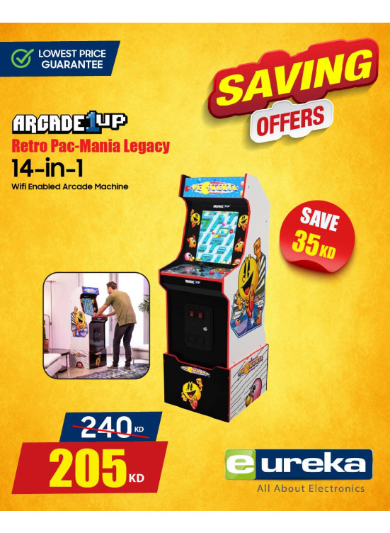 Saving Offers on Arcade Machines from Eureka Electronics until 18th May - Eureka Electronics ...