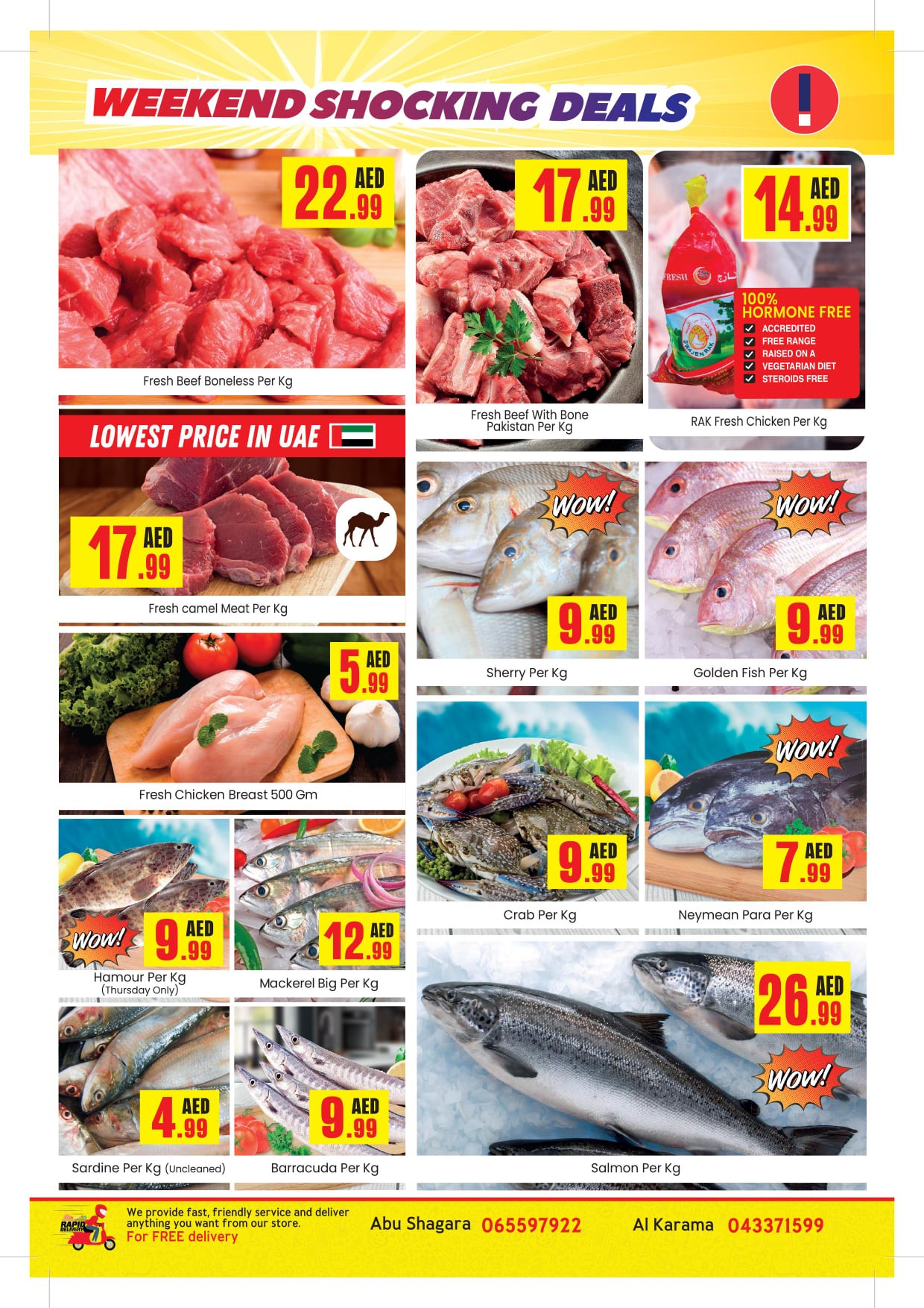 Weekend Shocking Deals - Al Karama & Abu Shagara from City Retail until ...