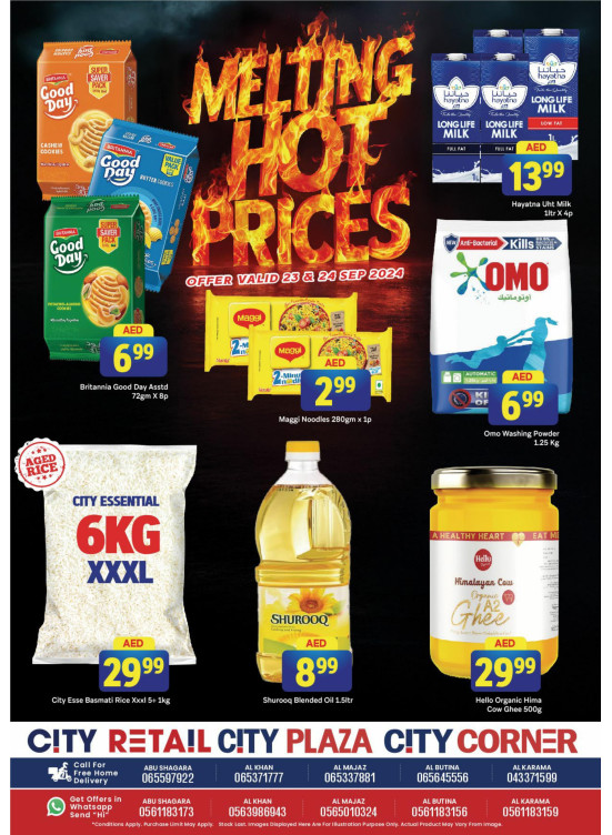 Melting Hot Prices from City Retail until 24th September - City Retail ...