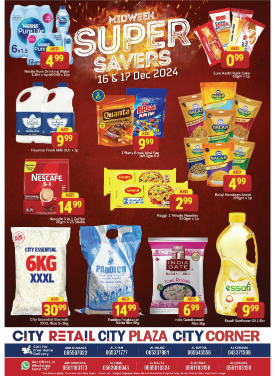 Midweek Super Saver from City Retail until 17th December - City Retail ...