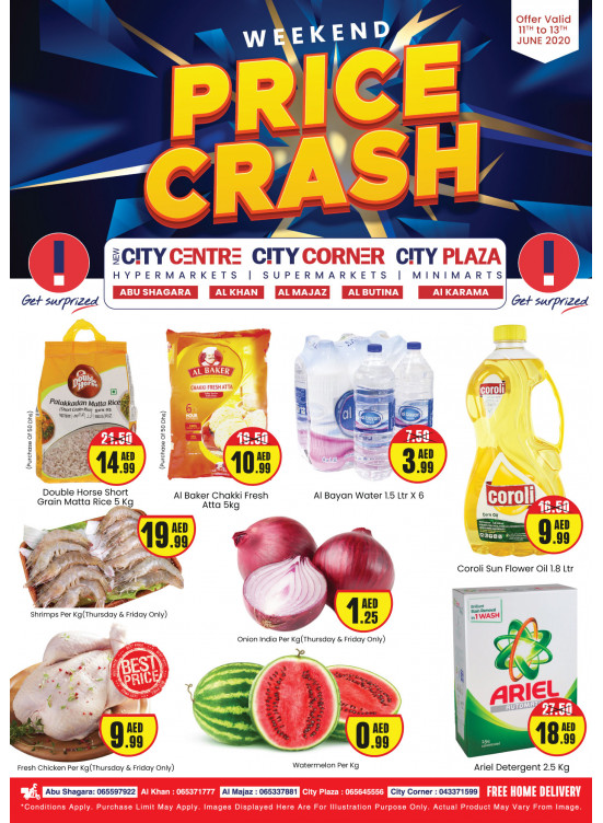 Price Crash Offers from City Retail until 13th June - City Retail UAE ...
