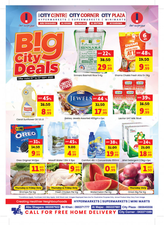 Big City Deals from City Retail until 13th September - City Retail UAE ...