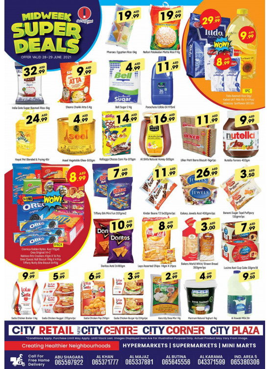 Midweek Super Deals from City Retail until 30th June - City Retail UAE ...