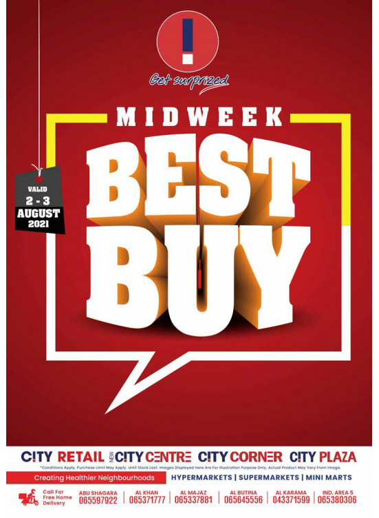 Midweek Deals from City Retail until 4th August - City Retail UAE ...