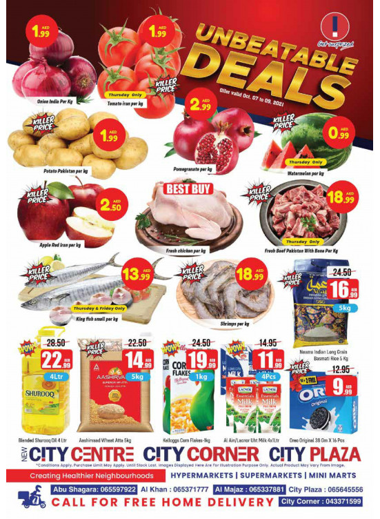 Amazing Deals from City Retail until 10th October - City Retail UAE ...