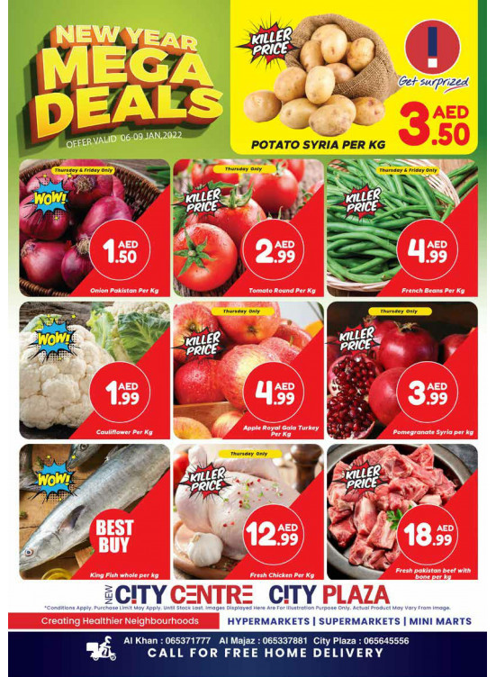 Mega Deals from City Retail until 9th January - City Retail UAE Offers ...
