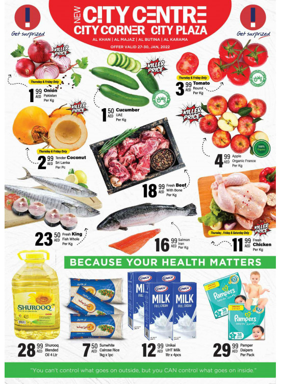 Weekend Offers from City Retail until 30th January - City Retail UAE ...