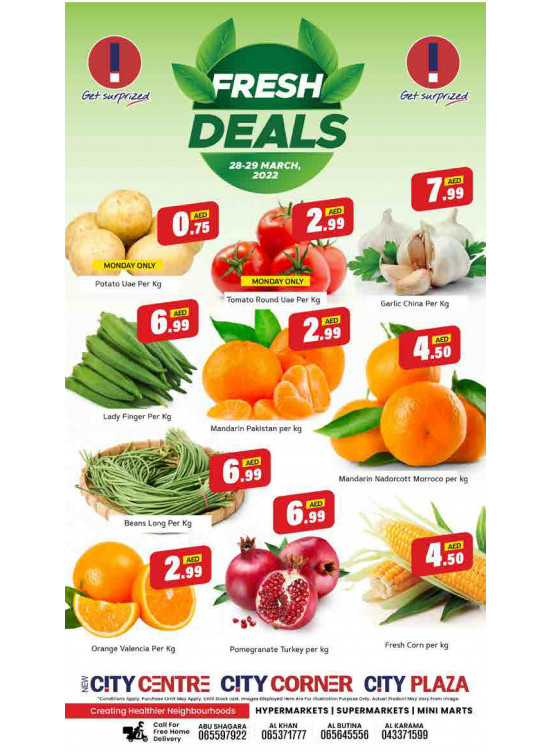 Fresh Deals from City Retail until 30th March - City Retail UAE Offers ...