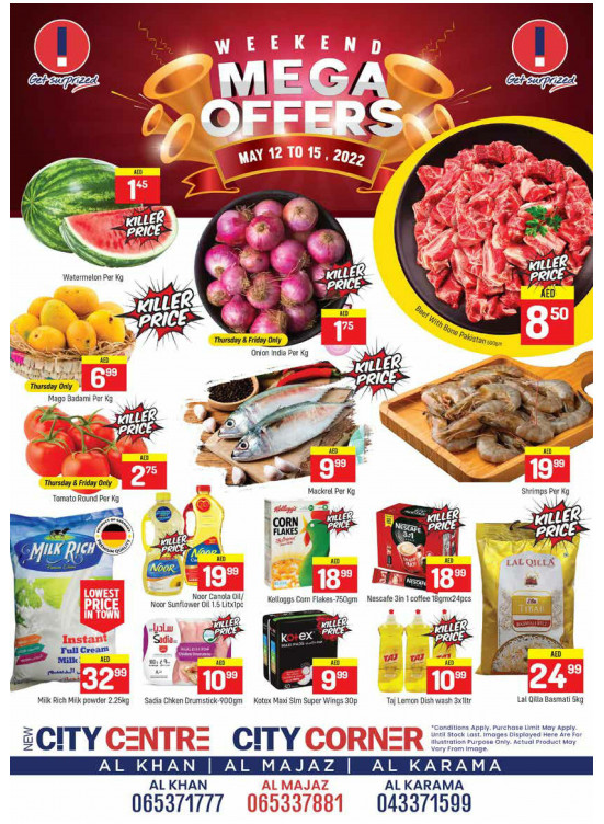 Mega Deals from City Retail until 15th May - City Retail UAE Offers ...
