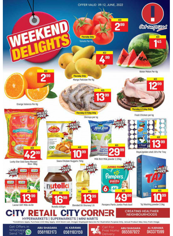 Weekend Delights from City Retail until 13th June - City Retail UAE ...