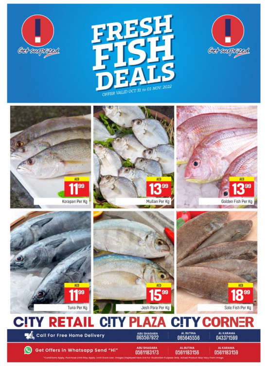 Fresh Fish Deals from City Retail until 1st November - City Retail UAE ...