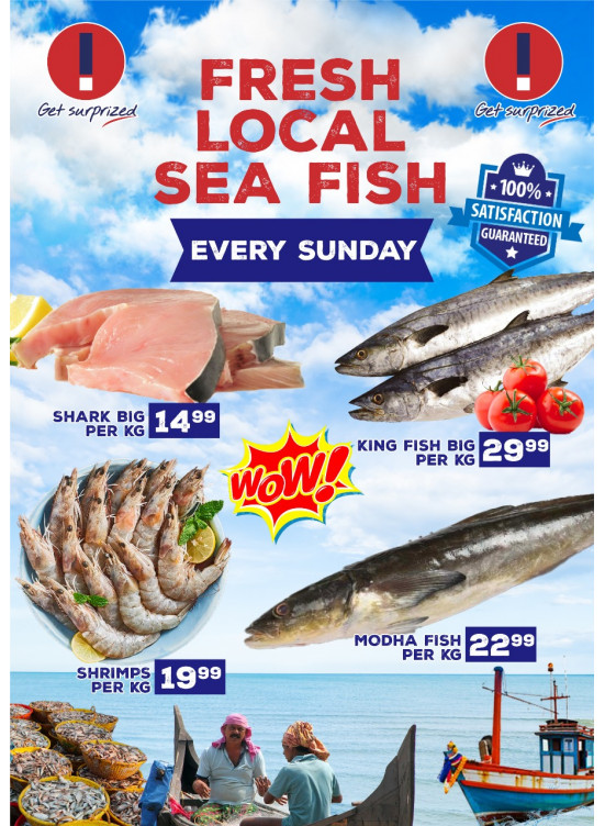 Fresh Local Sea Fish from City Retail until 6th November - City Retail ...