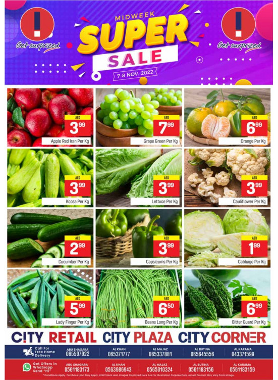 Midweek Offers from City Retail until 9th November - City Retail UAE ...