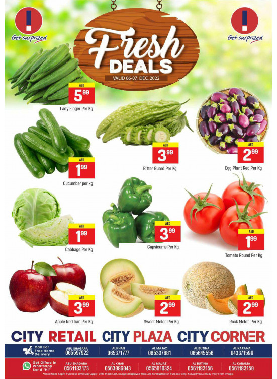 Fresh Deals from City Retail until 7th December - City Retail UAE ...