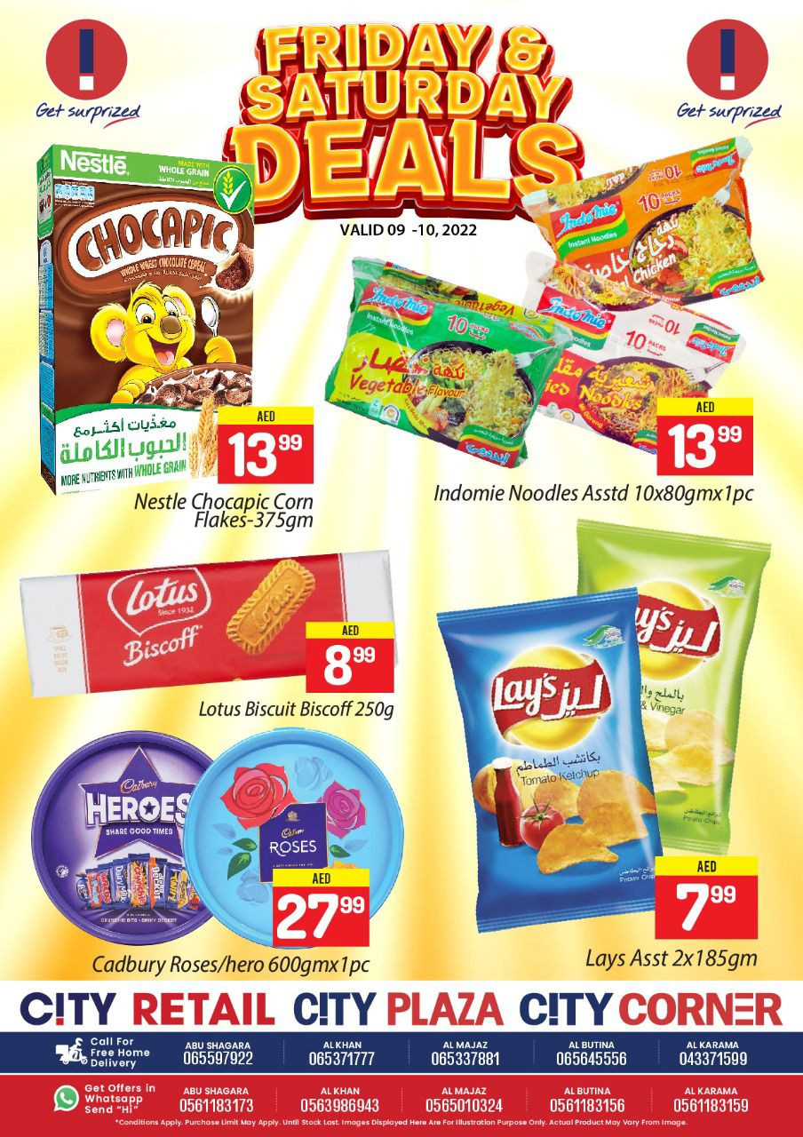 Friday & Saturday Deals from City Retail until 10th December - City ...