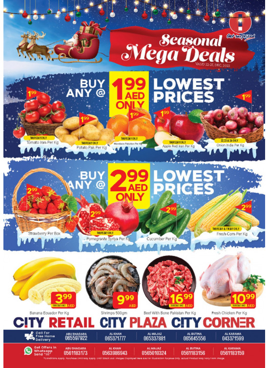 Seasonal Mega Deals from City Retail until 26th December - City Retail ...