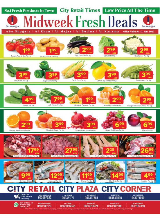 Fresh Deals from City Retail until 18th January - City Retail UAE ...