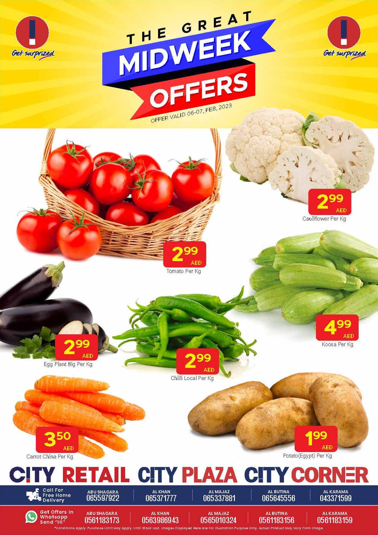 Midweek Offers from City Retail until 7th February - City Retail Offers ...