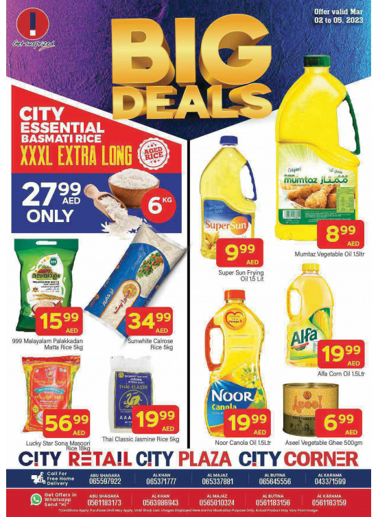 Big Deals from City Retail until 6th March - City Retail UAE Offers ...