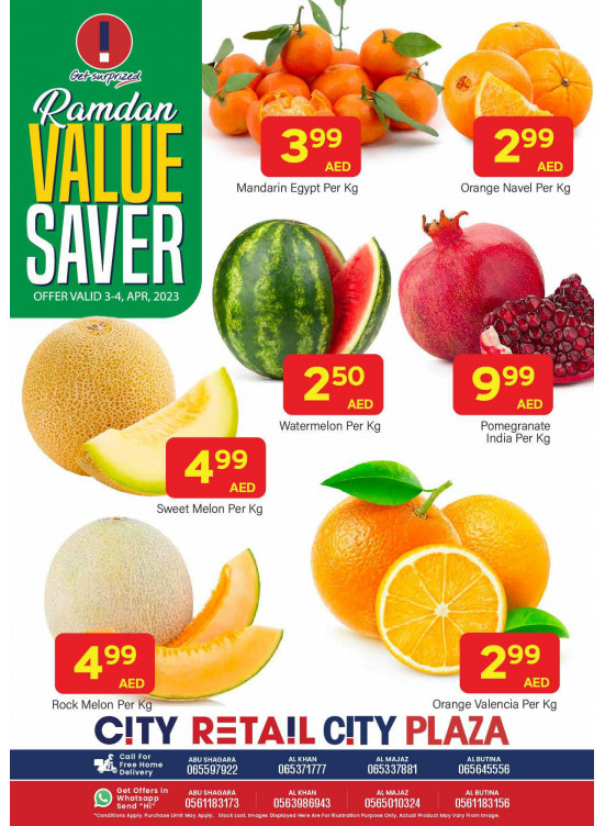 Ramadan Value Saver from City Retail until 4th April - City Retail UAE ...