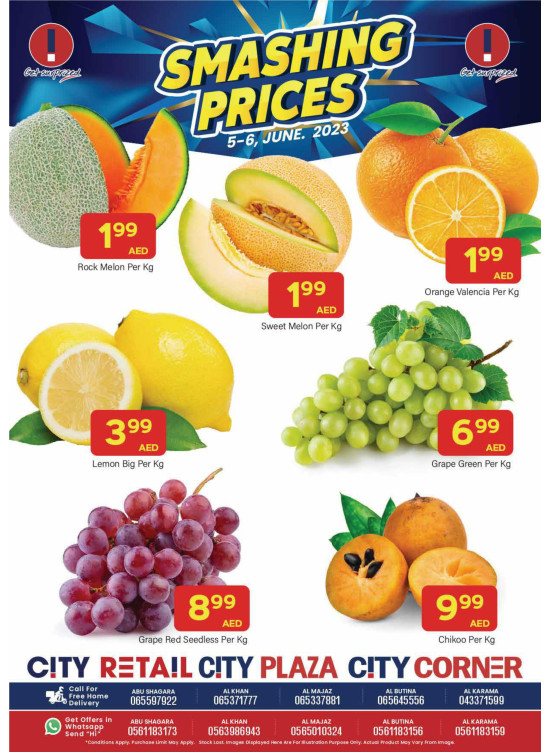 Smashing Prices from City Retail until 6th June - City Retail UAE ...