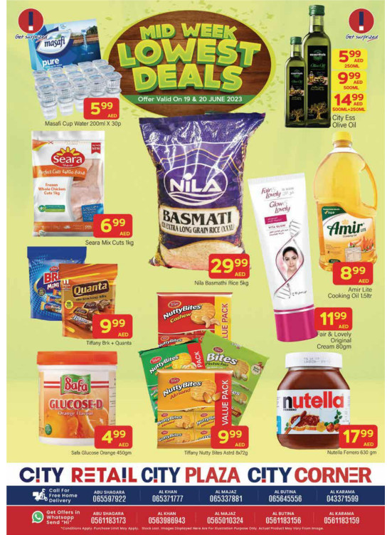 Midweek Deals from City Retail until 20th June - City Retail UAE Offers ...