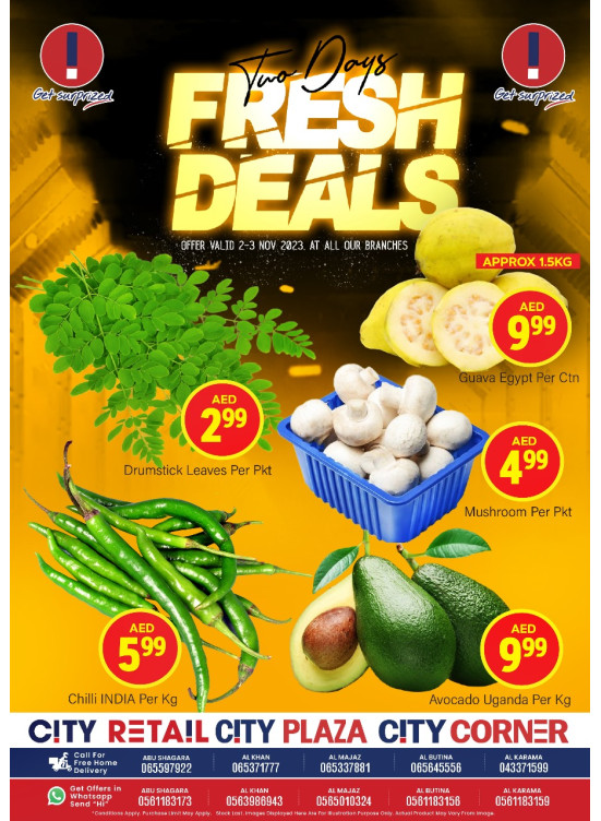 Fresh Deals from City Retail until 3rd November - City Retail UAE ...