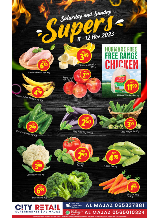 Saturday & Sunday Offers - Al Majaz from City Retail until 12th ...