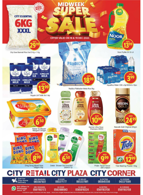 Midweek Deals from City Retail until 19th December - City Retail UAE ...