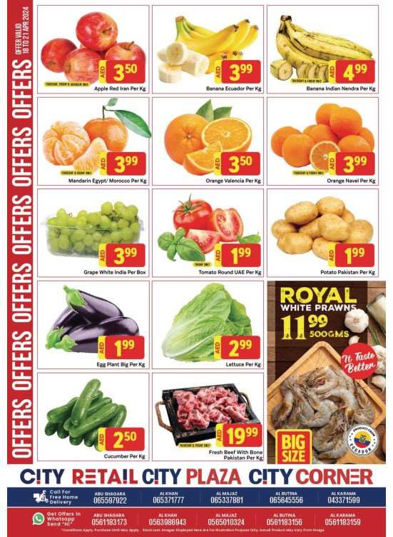 Weekend Deals from City Retail until 21st April - City Retail UAE ...
