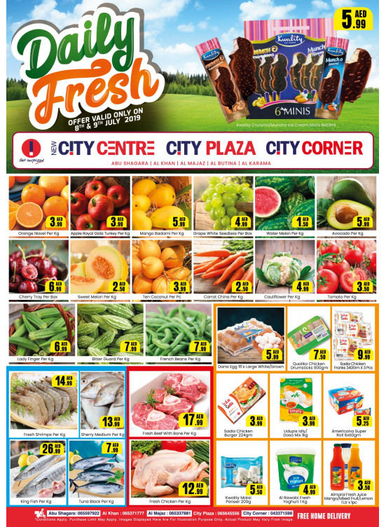 Daily Fresh Offers from City Retail until 9th July - City Retail UAE ...
