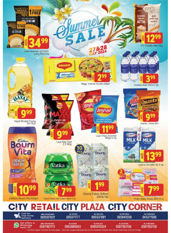 Summer Sale from City Retail until 28th May - City Retail UAE Offers ...