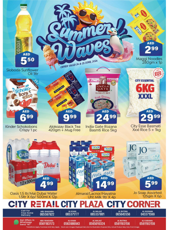 Summer Deals from City Retail until 25th June - City Retail UAE Offers ...