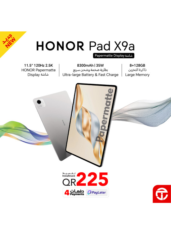 New Arrival - Honor Pad X9a Tablet from Jarir Bookstore until 7th ...
