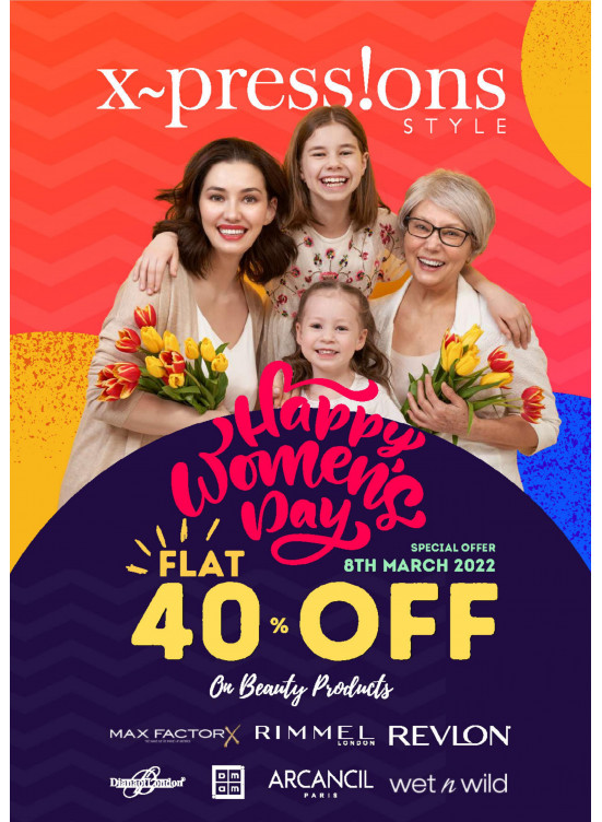 Women's Day Offers from Xpressions Style until 8th March - Xpressions ...
