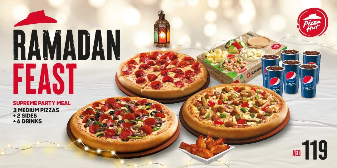 Ramadan Offers from Pizza Hut until 1st May - Pizza Hut Offers & Promotions