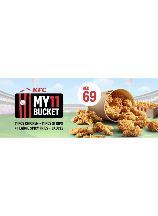 Cricket Bucket from KFC until 10th July - KFC UAE Offers & Promotions